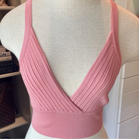 Double Zero | Tops | Nwt Double Zero Brand Deep V Crop Top | Poshmark